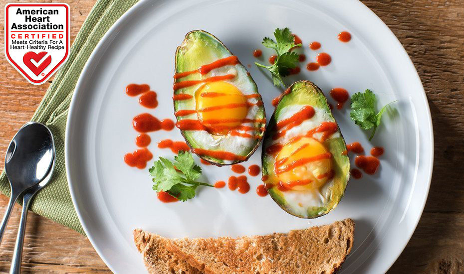 Spicy Sriracha Baked Avocado Eggs | Louisiana Egg Commission