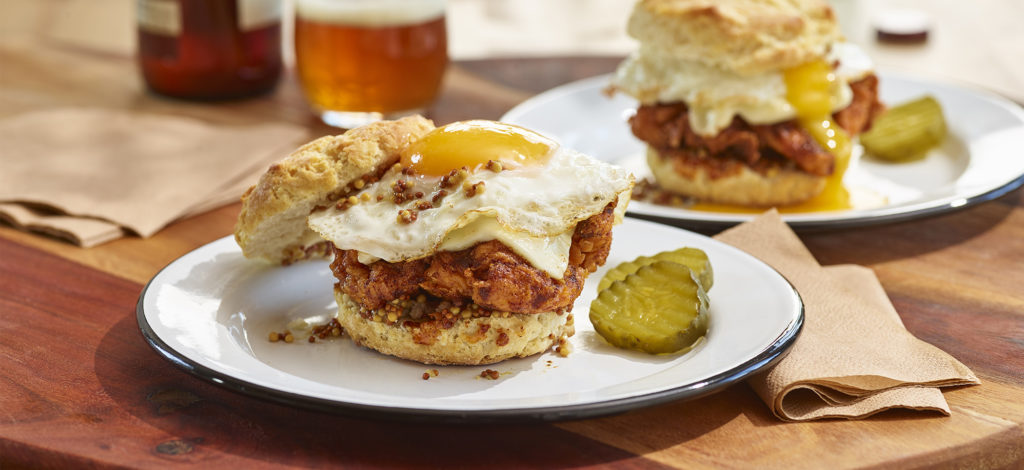 Nashville Hot Chicken & Egg Biscuit | Louisiana Egg Commission