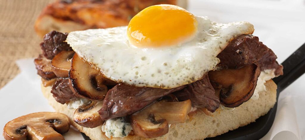 Steakhouse Breakfast Sandwich | Louisiana Egg Commission