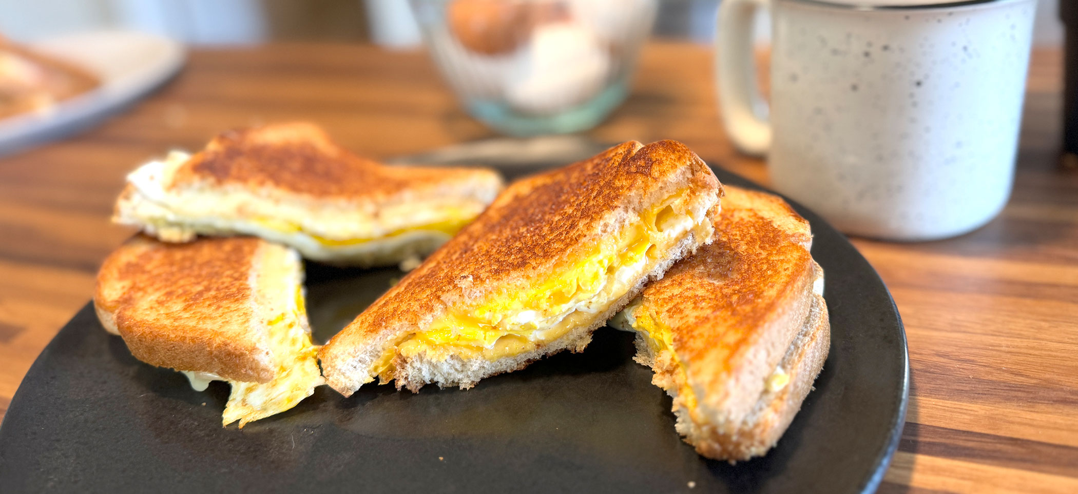 Fried Egg Grilled Cheese | Louisiana Egg Commission
