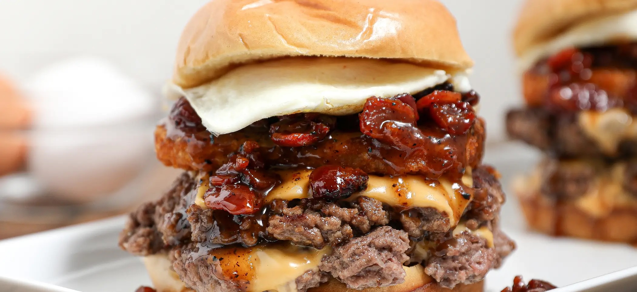 Breakfast Smashburger | Louisiana Egg Commission
